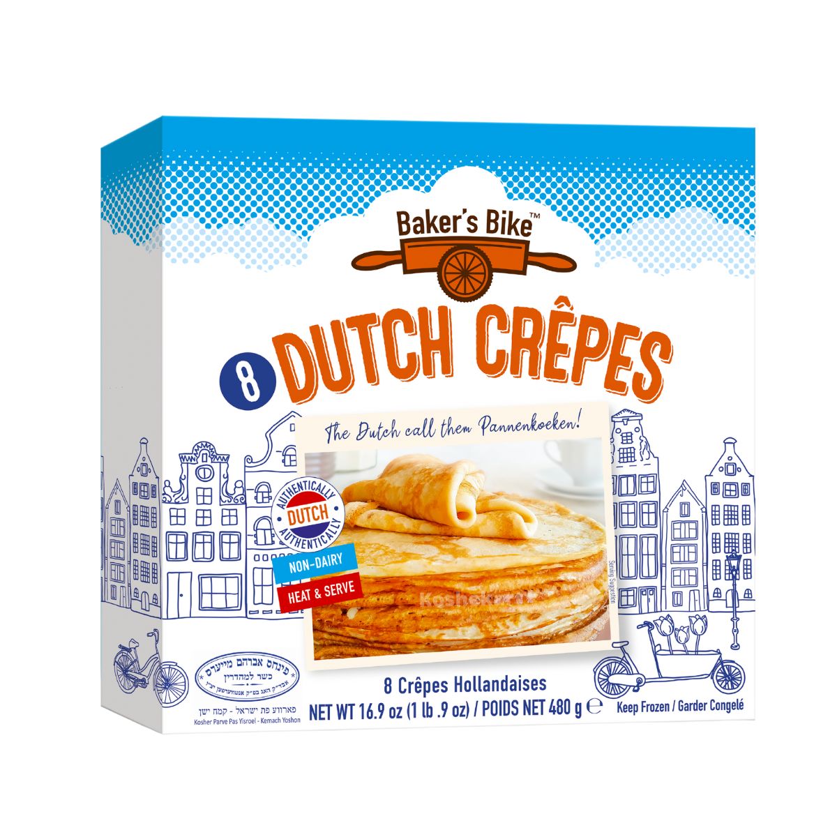 Baker's Bike Dutch Crepes 16.9 oz