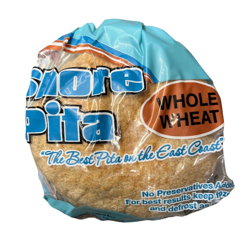 Shop Shore Whole Wheat Pita Bread 15 oz | Kosherkart | Kosher Fish and ...
