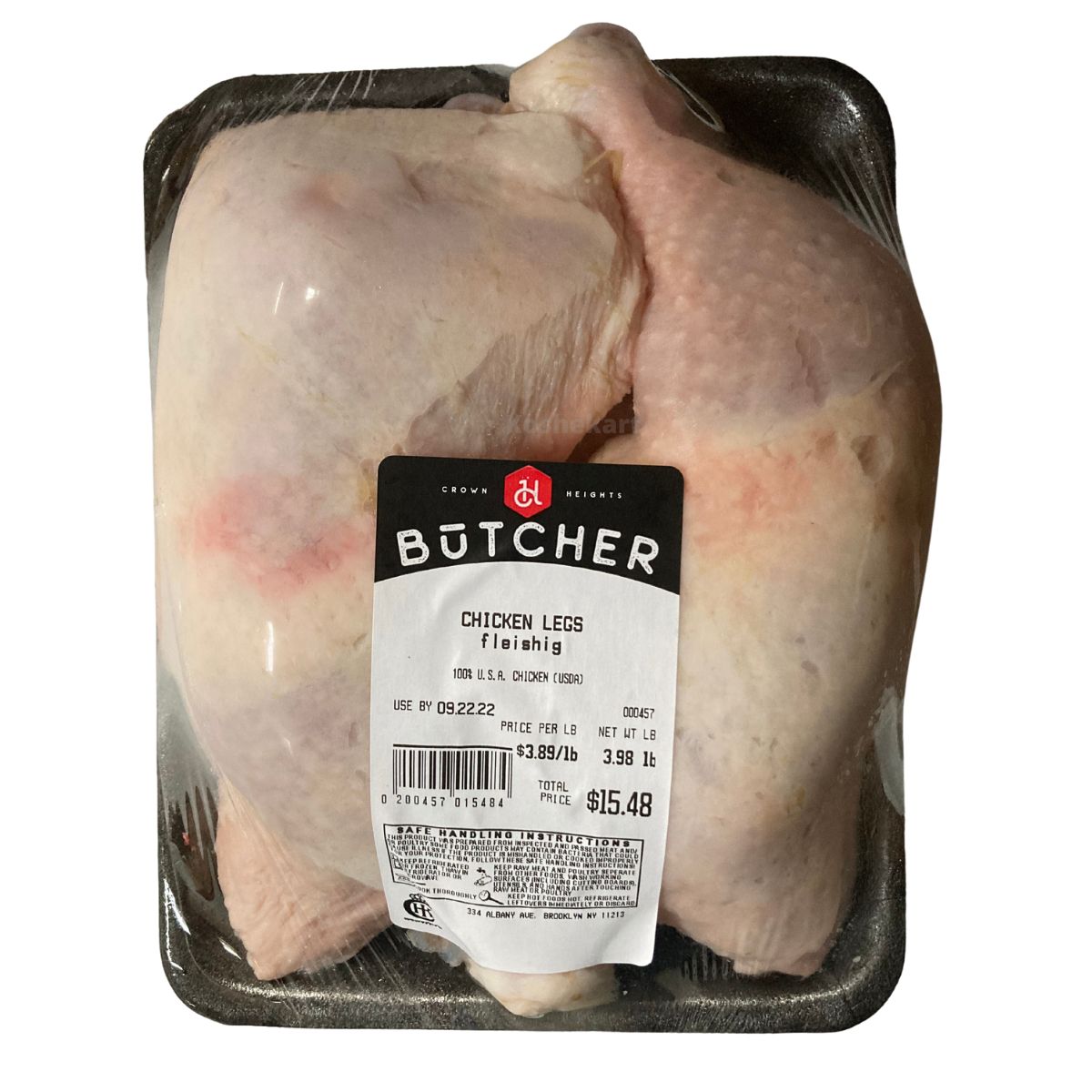 Buy CH Butcher Chicken Legs 4-Pack | Kosherkart | Fresh Glatt Kosher Meats