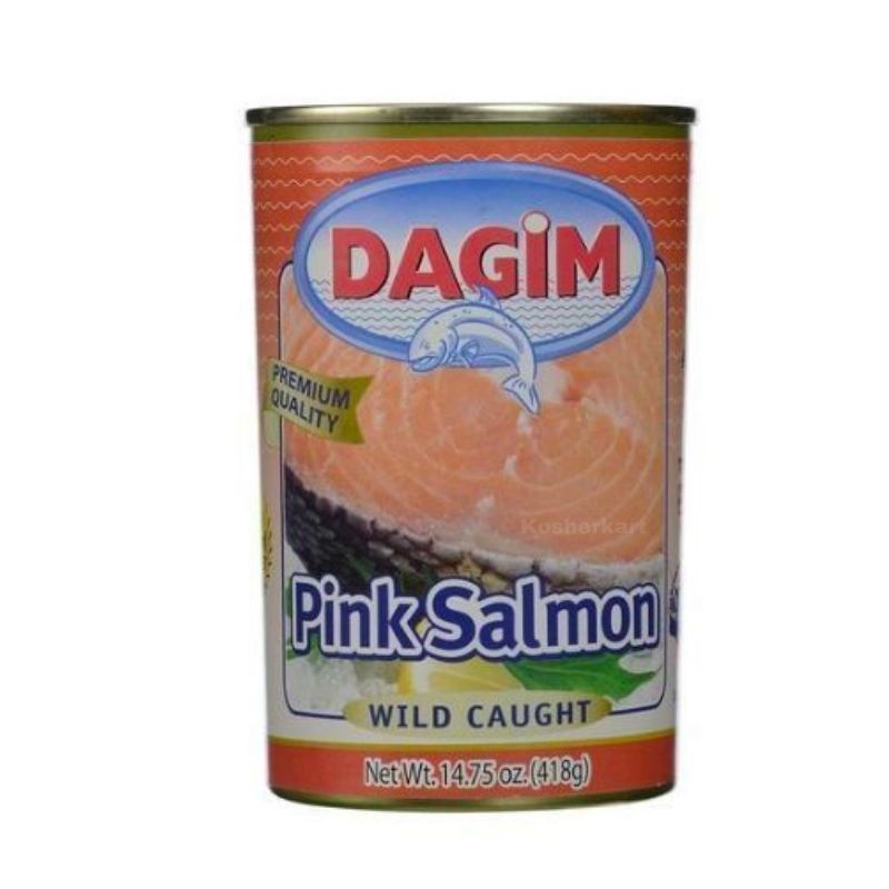 Shop Dagim Pink Salmon 14.75 oz | Kosherkart | Kosher Fish and Dairy