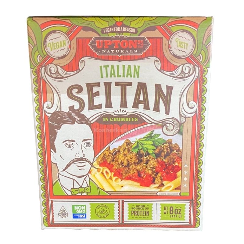 Upton's Naturals Italian Seitan in Crumbles 8 oz