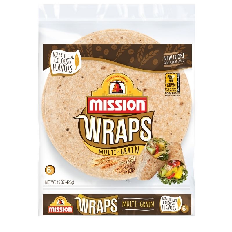 Mission Multigrain Wraps 6 ct